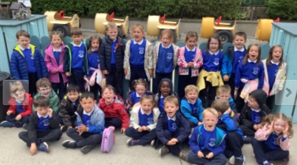 Primary one visit Fort Evergreen