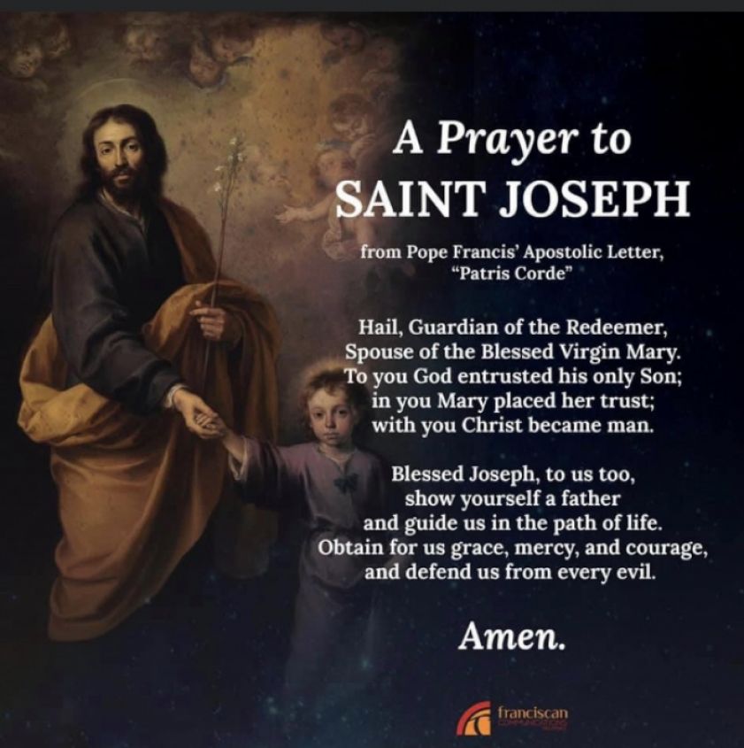 A Prayer to St Joseph