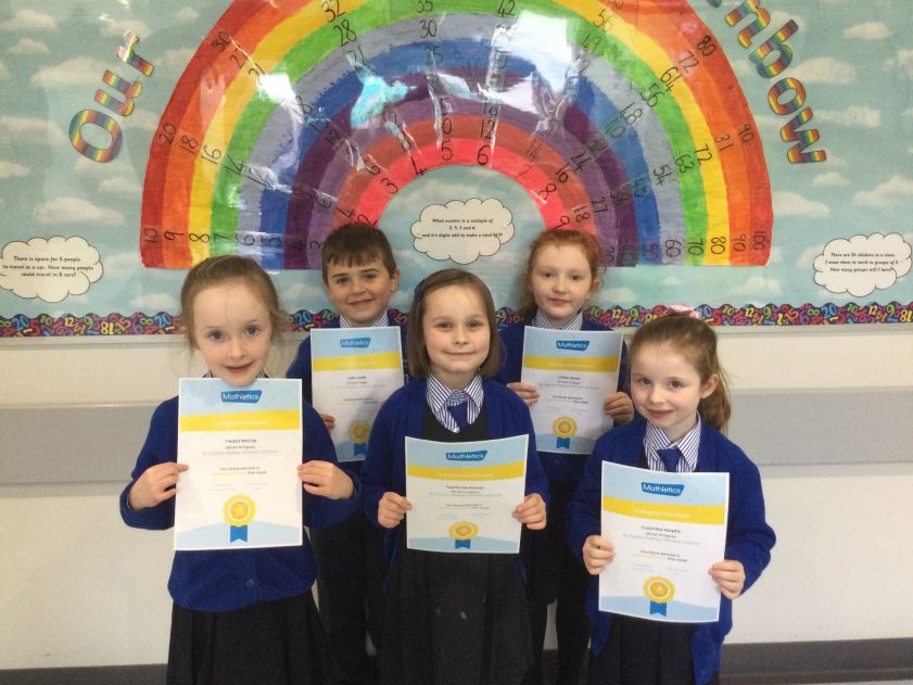 Mathletics Gold Certificate Award