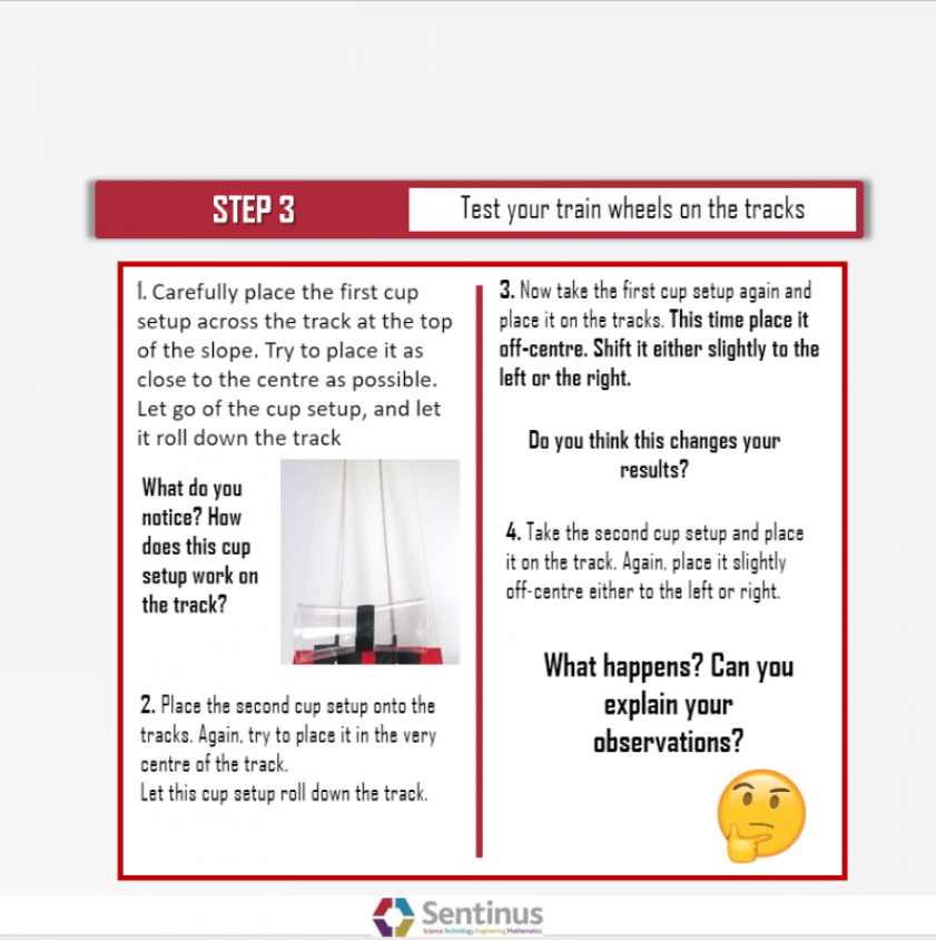 Can keep your train on the tracks?